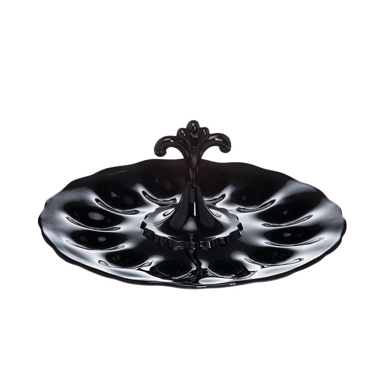 Anna Egg Plate – Mosser Glass
